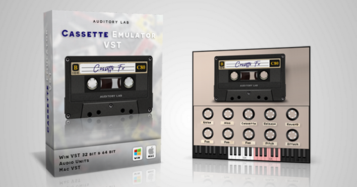 Cassette Tape Emulation VST/AU Instrument Plugin | Vintage Analog Warmth
